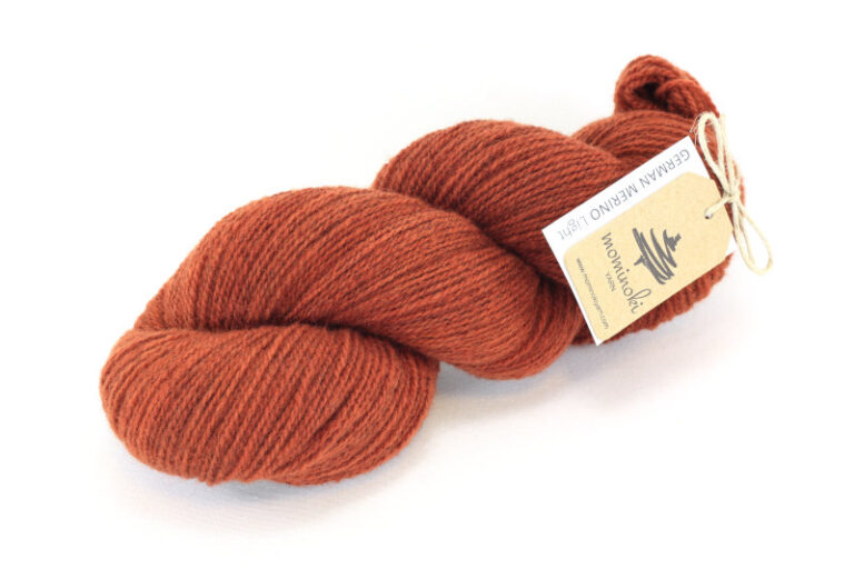 GERMAN MERINO Light - Terracotta - Mominoki Yarn