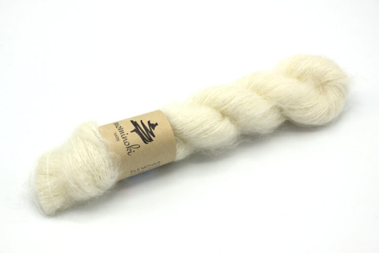 MOMINOKI SILK MOHAIR - Pure White - Mominoki Yarn
