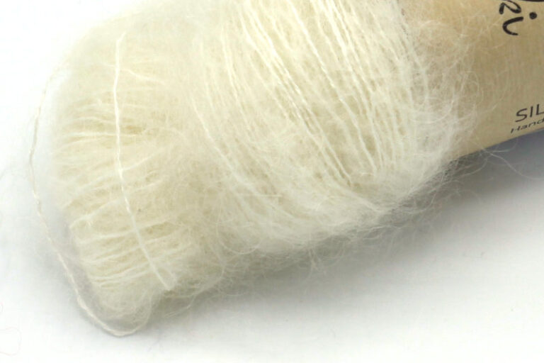 MOMINOKI SILK MOHAIR - Pure White - Mominoki Yarn
