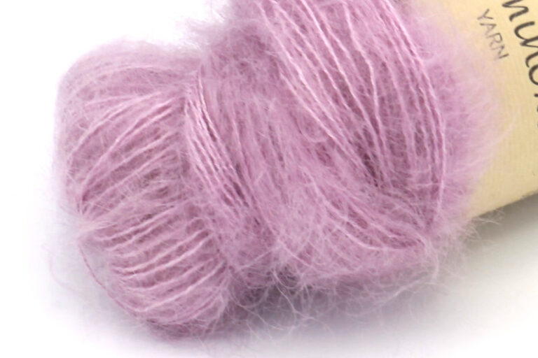 MOMINOKI SILK MOHAIR - Raspberry Ice - Mominoki Yarn